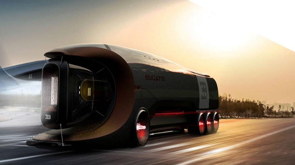 Bugatti Hyper Truck, um caminhão dos sonhos para competir com a Tesla ...